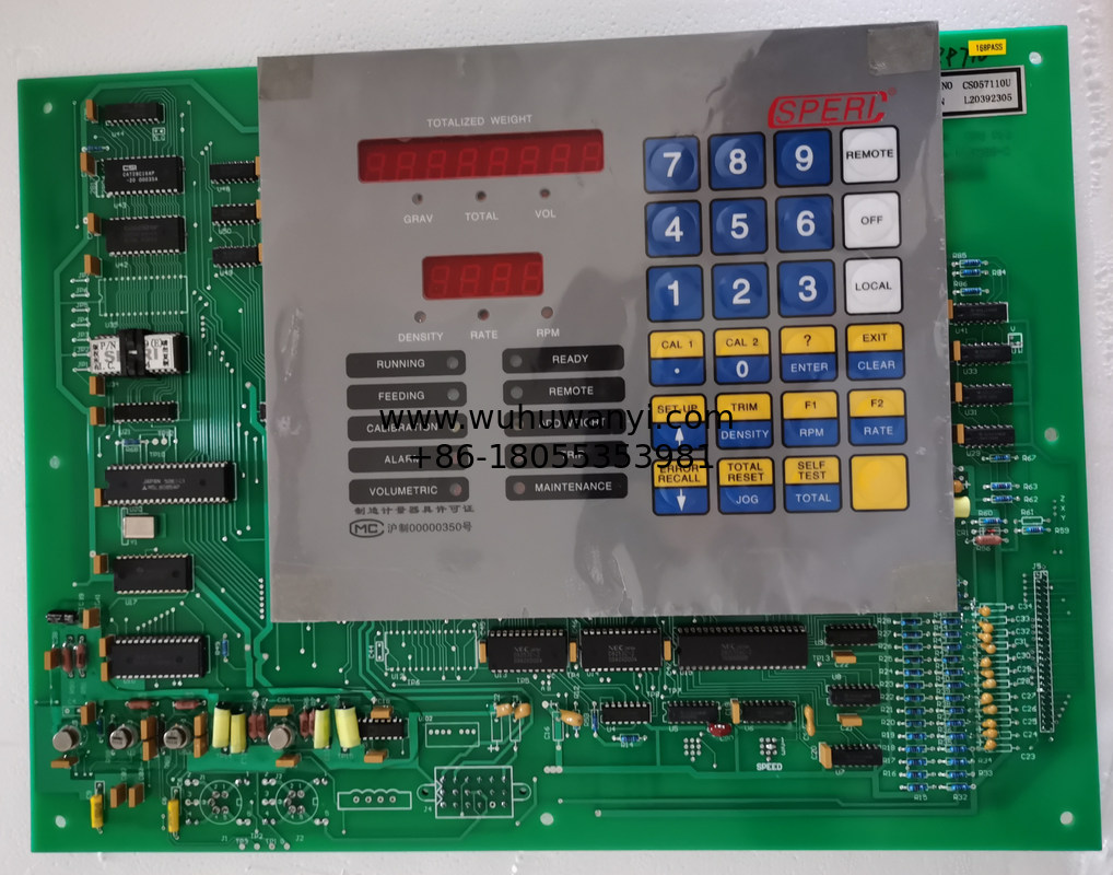 SPERI COAL FEEDER CS2024 SPARE PARTS CPU Board CS057110U D28752－1 ...